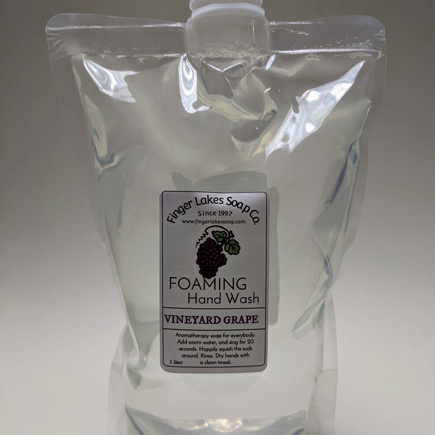 Foaming Vineyard Grape Soap 6 pack | Finger Lakes Soap Company